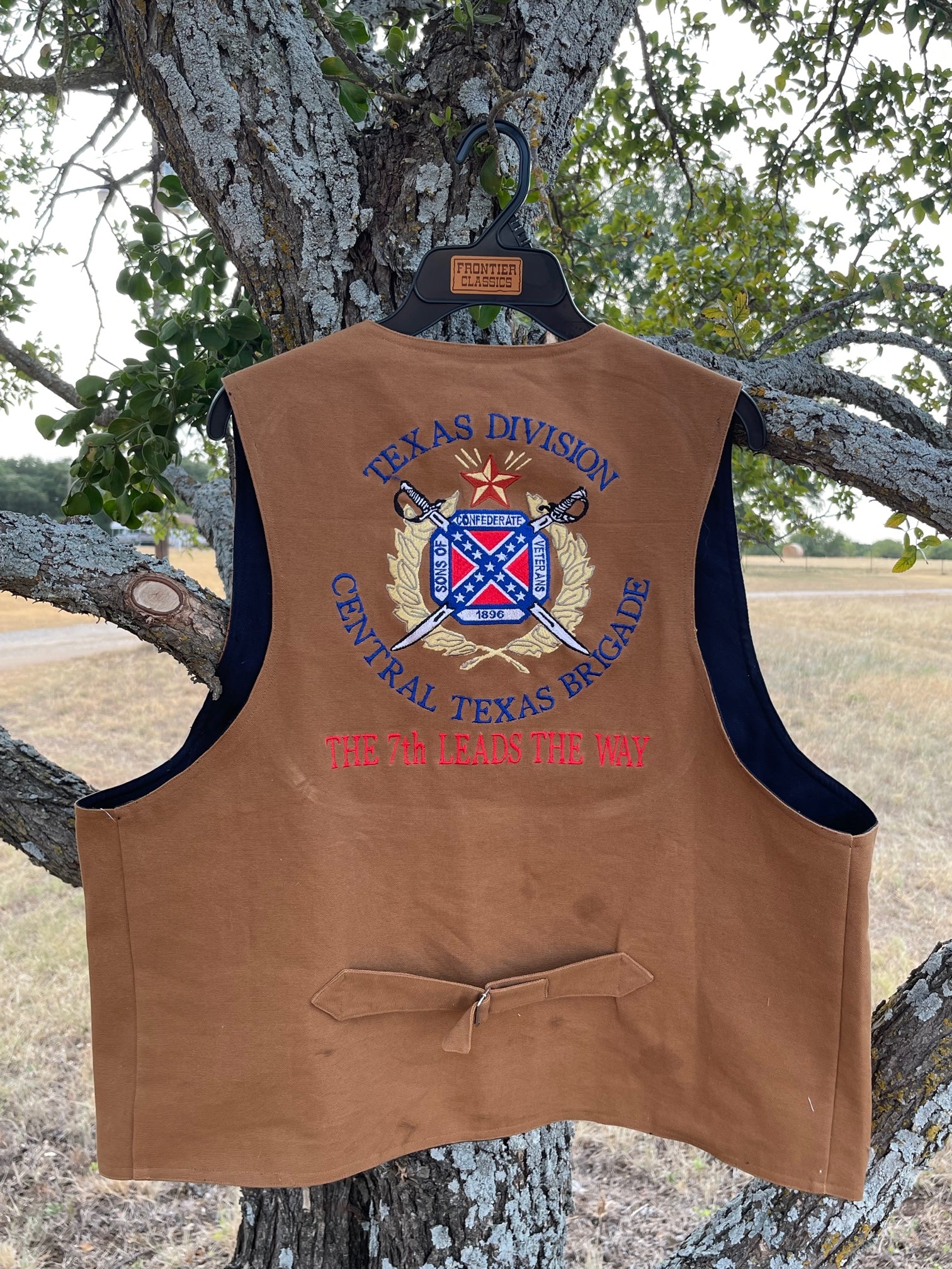 DEPOSIT for Custom Vest - Texas Division 7th Brigade – Terri's Thimble